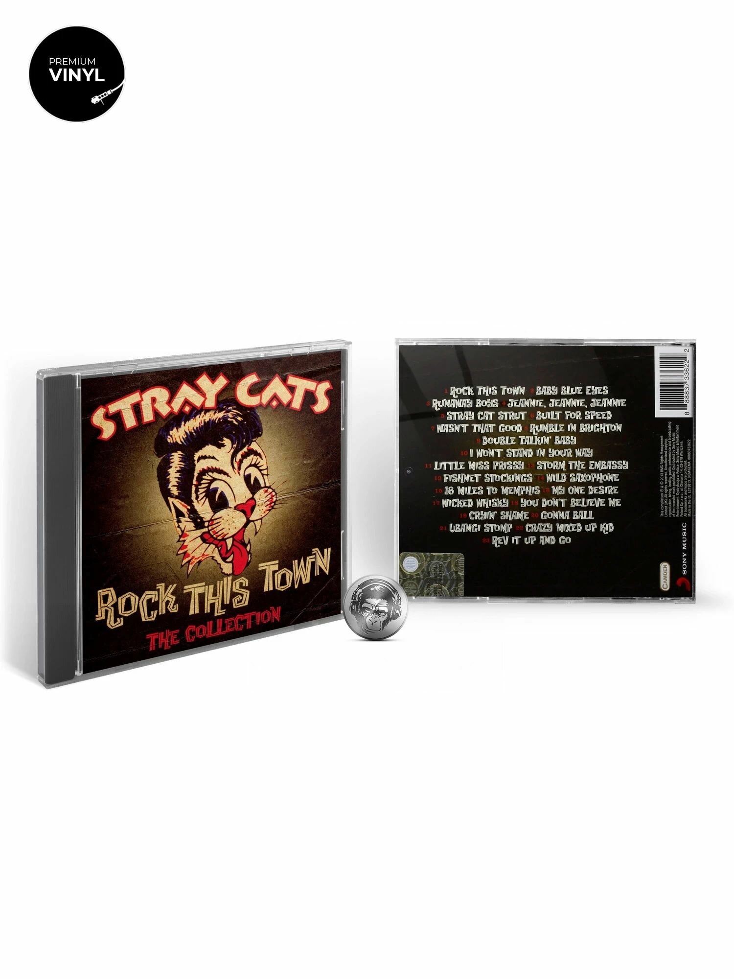 CD диск с музыкой Stray Cats - Rock This Town: The Collection (CD), 2013, Sony
