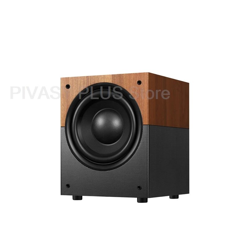 Активный сабвуфер 10 дюймов 160Вт RMS, динамик HIFI, усилитель класса AB, звук, глубокий бас 45Гц для домашней кинотеатрной студии, системы караоке, диджея