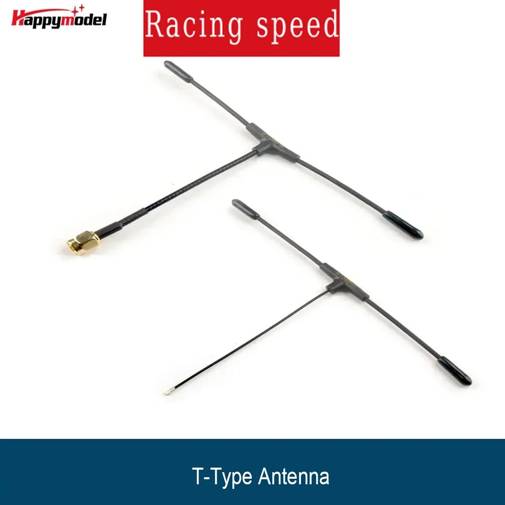 HawkSpeed Антенна ELRS 915/868 МГц 2.0dBi, 1PCS SMA, Черный