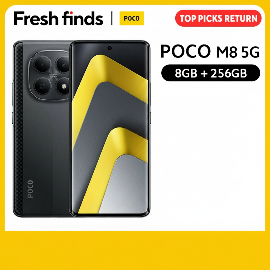 Смартфон Poco M8, 8/256ГБ, global