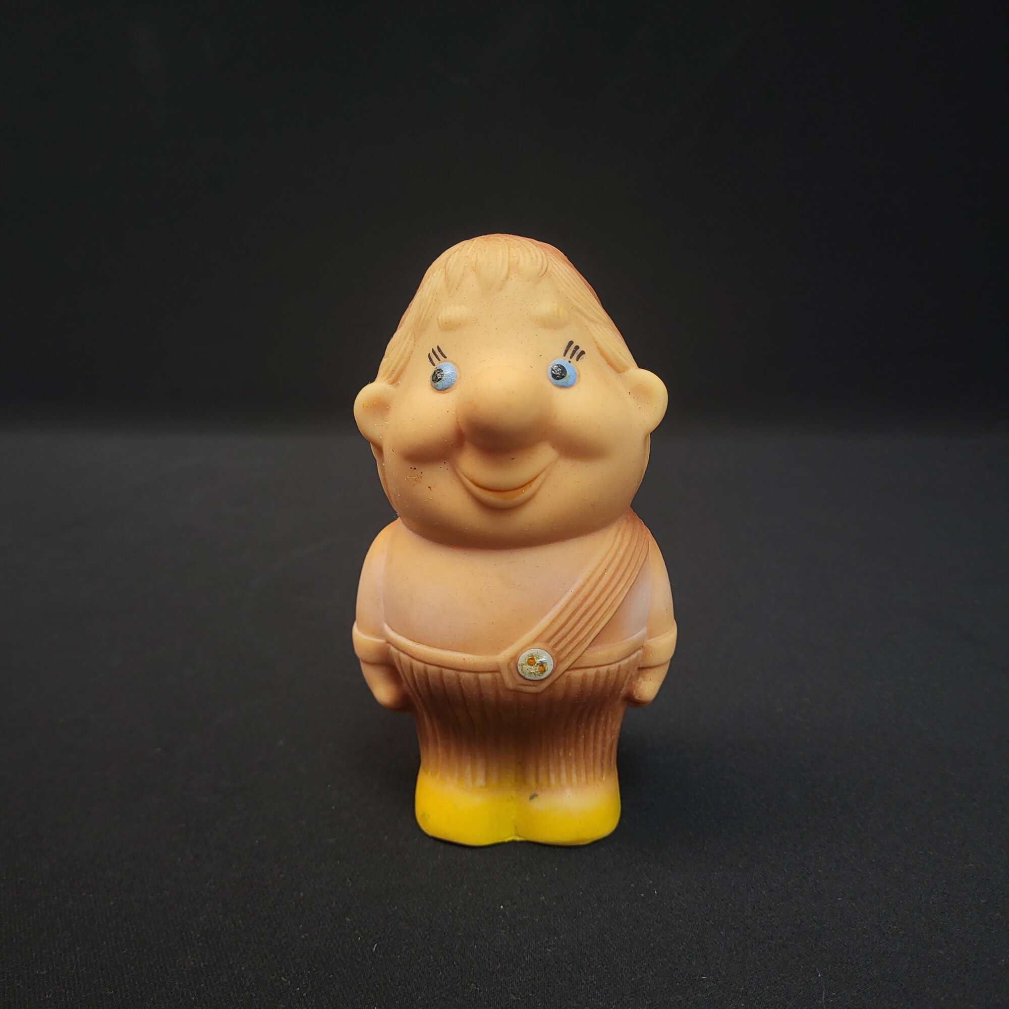 Игрушка резиновая винтажная, СССР. Фигурка сказочного персонажа, пластизоль, 11 см