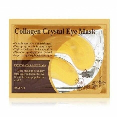 Патчи для глаз Crystal Collagen Gold Powder Eye Mask, 3 шт