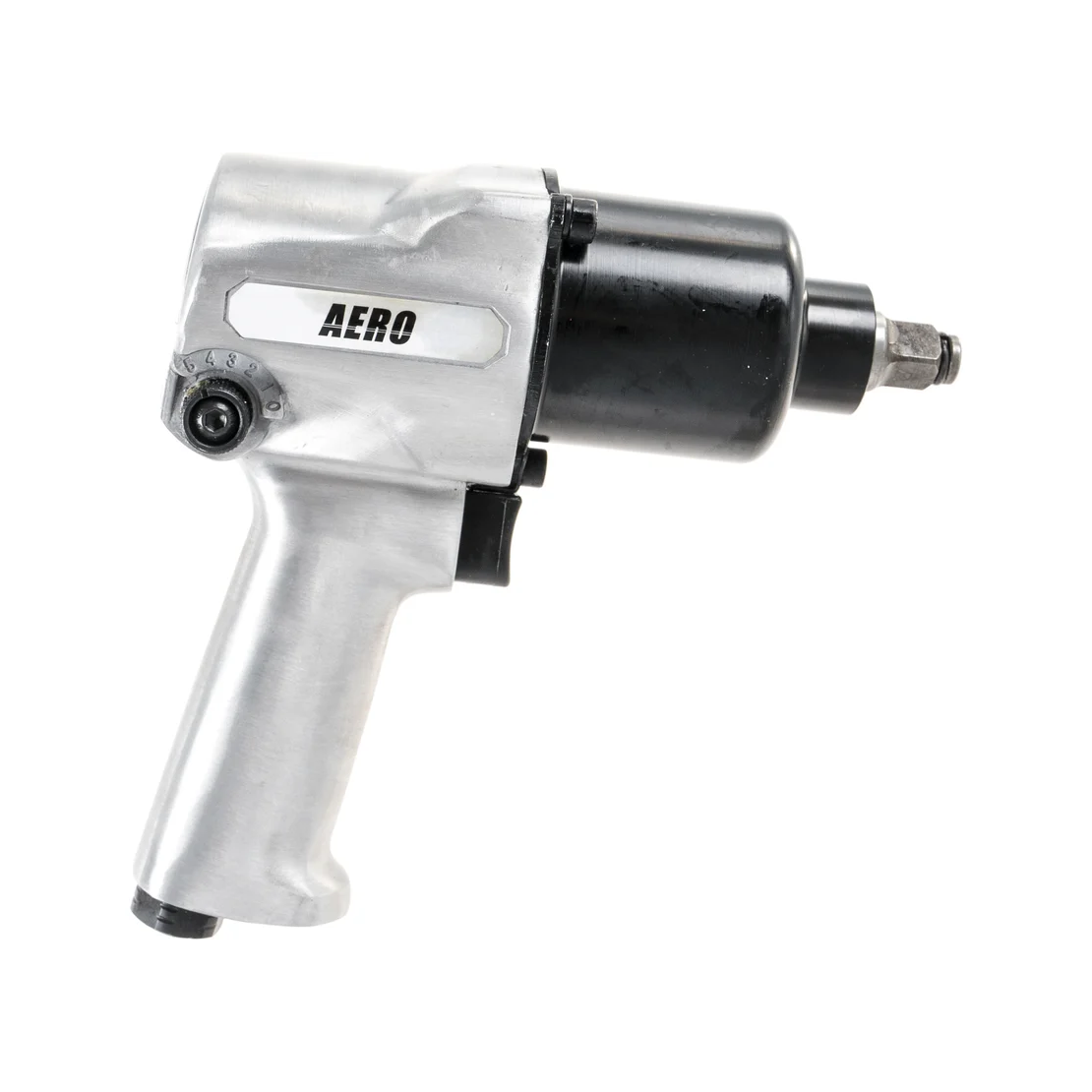 Ударный пневматический гайковерт FoxWeld AERO 5750, 600 Нм, патрон 1/2", 150 л/мин, М22, реверс, серый