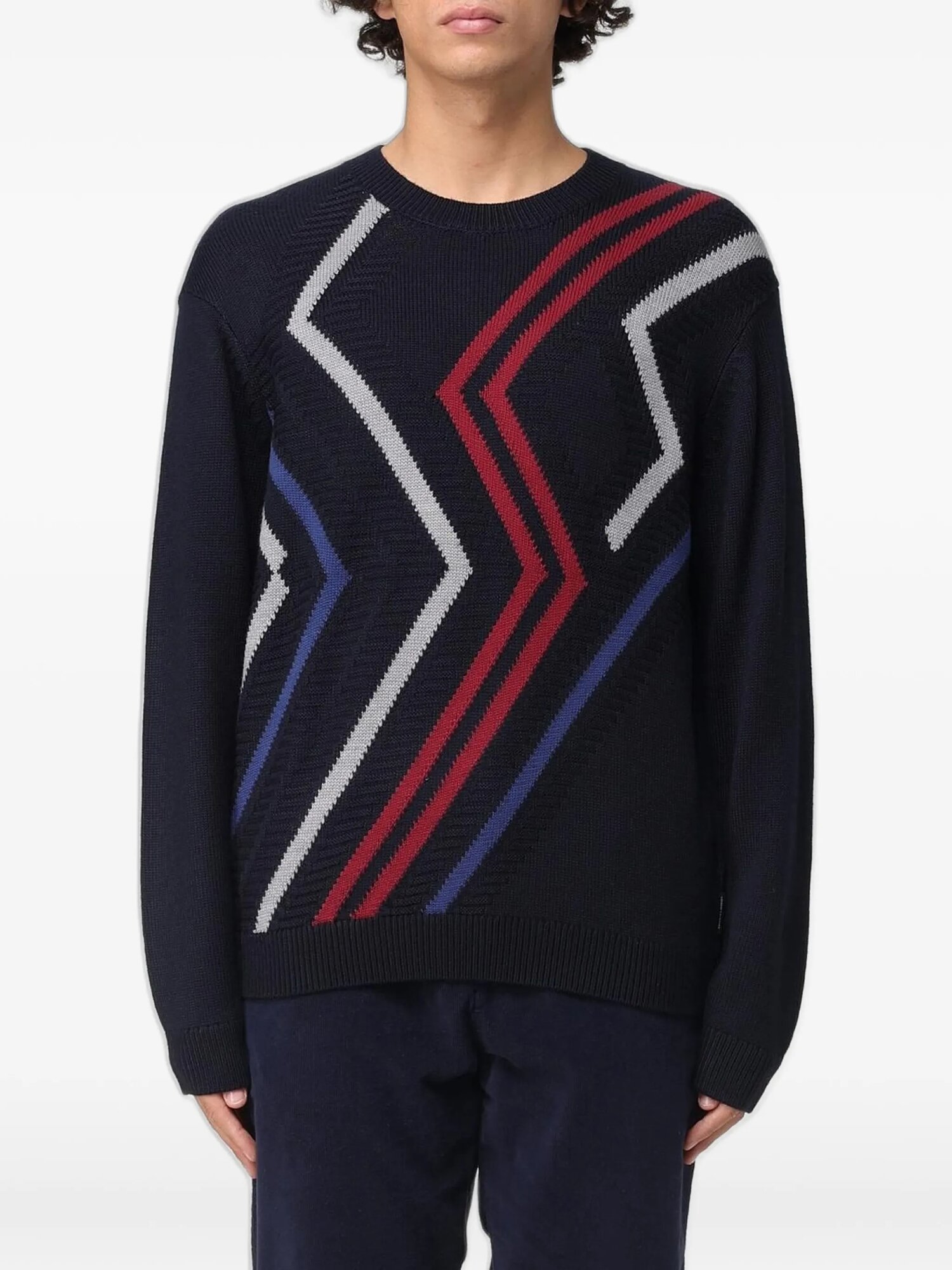 Свитер Geometric-pattern sweater