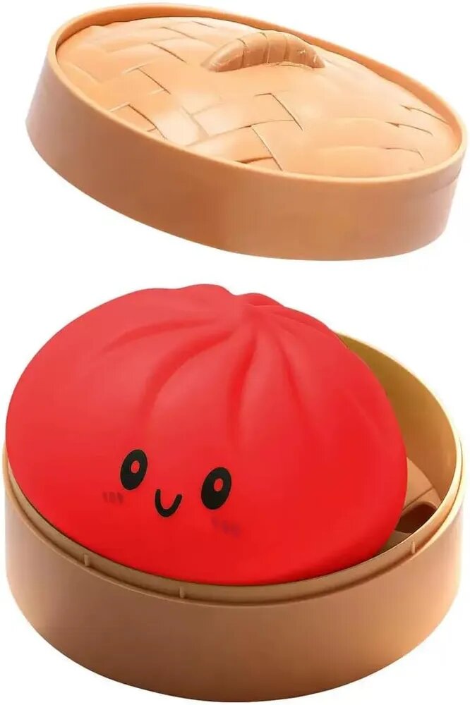 Dumpling Squishy Mystery Dumpling Squishy Stress Balls Fidget Sensory Toy, Игрушка-антистресс