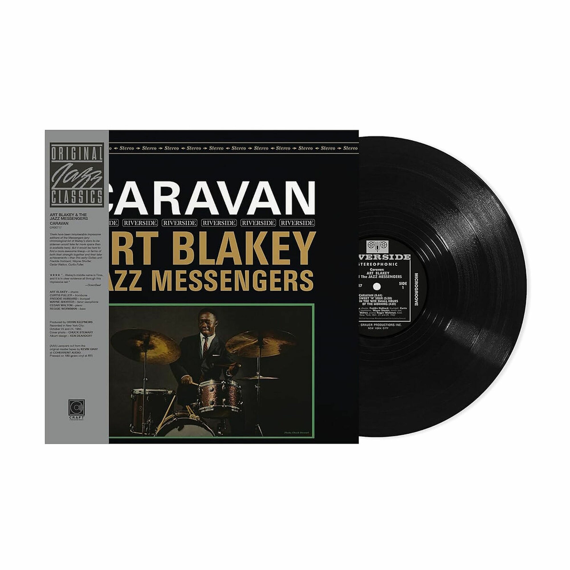 Виниловая пластинка Art Blakey - Caravan (Analogue, Original Jazz Classics) (LP) 2024, Original Jazz Classics Series