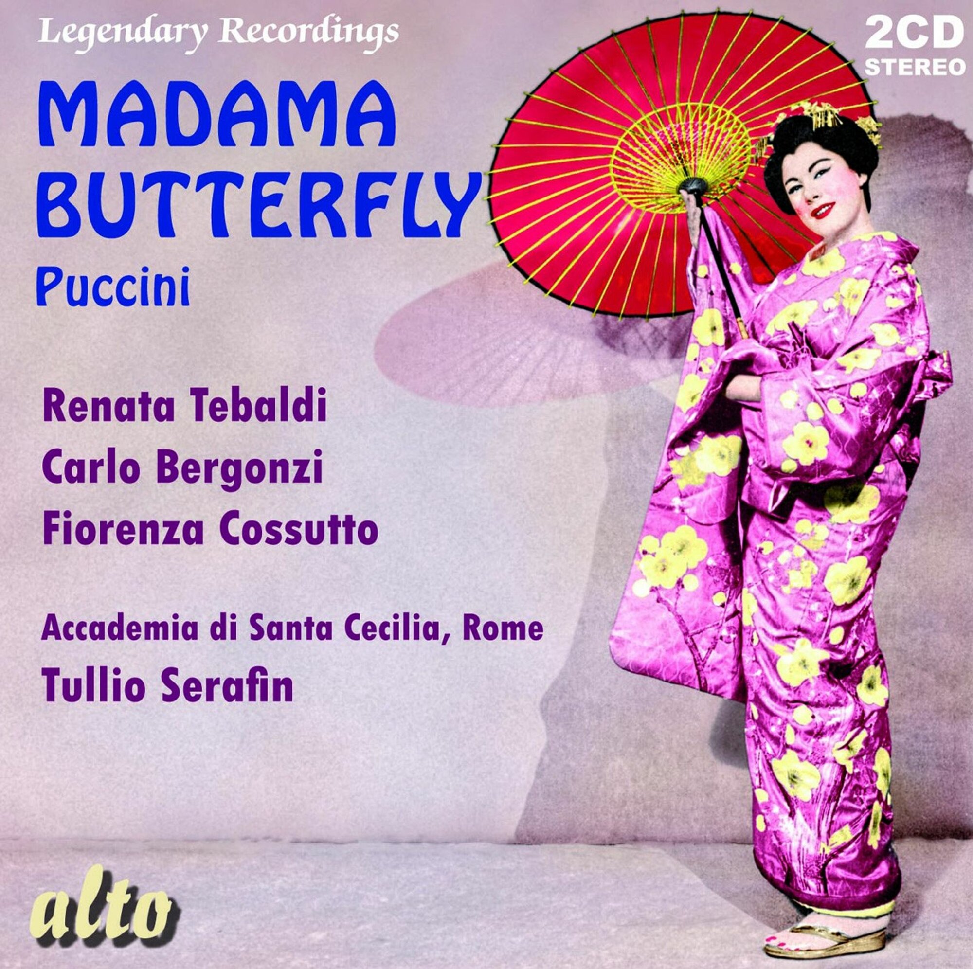 CD Диск Renata Tebaldi, Carlo Bergonzi, Tullio Serafin - Puccini: Madama Butterfly (2CD) 2011, Jewel