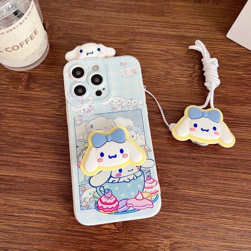 Чехол для телефона Sanrio 3D Cartoon Kitty Melody для Samsung Galaxy M51 M31 M21 B974, Galaxy M55