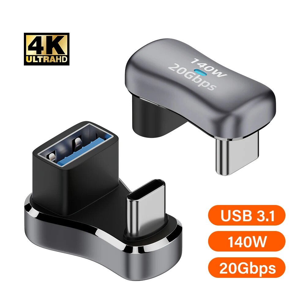 Кабель USB-C Type-C 140W 20Gbps — фото 1