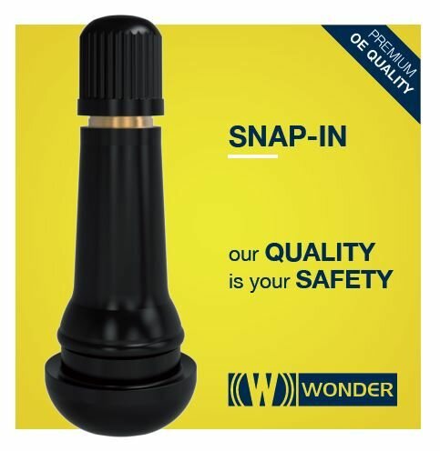 Вентиль для бескамерных шин TR414 Wonder, 4шт