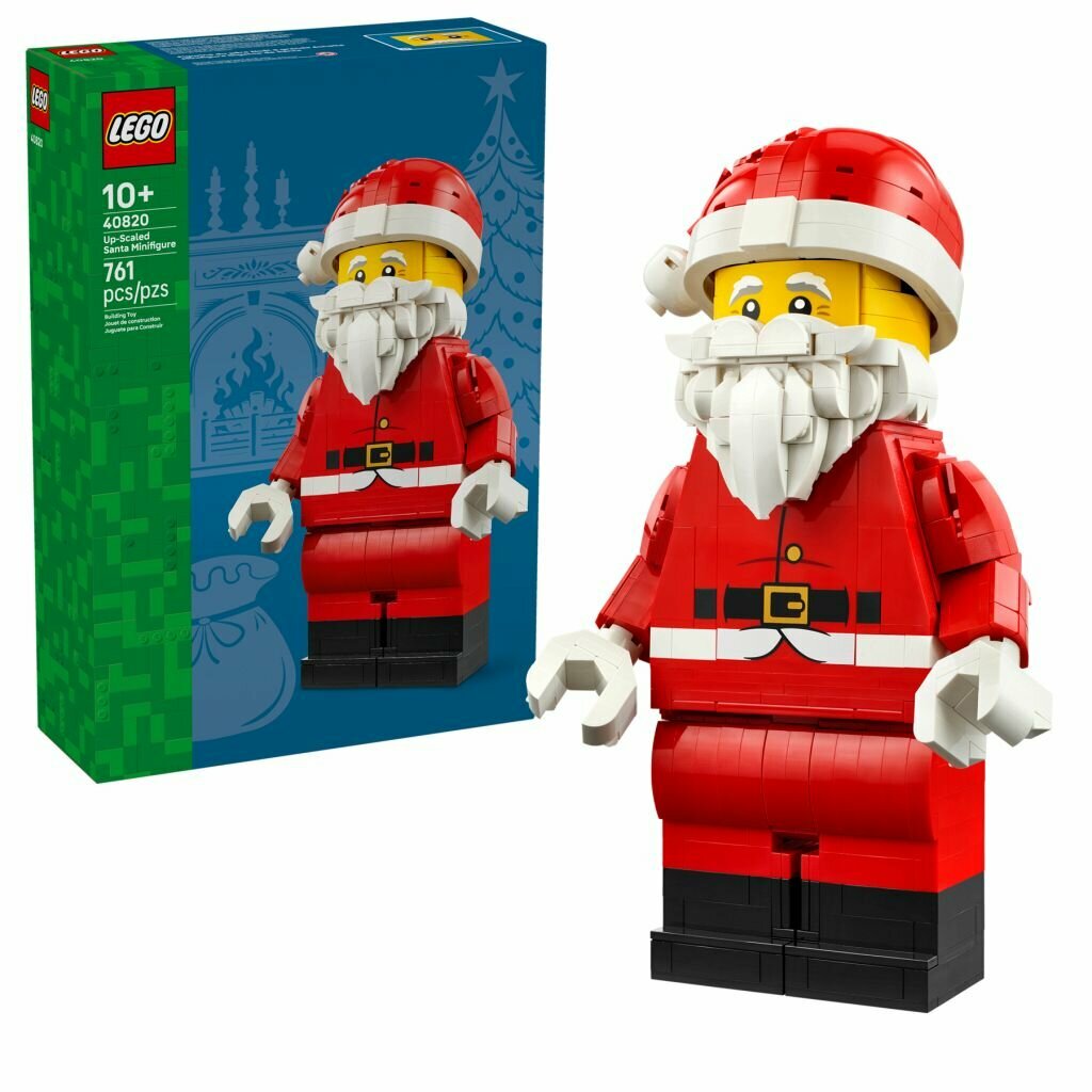 Конструктор LEGO Seasonal 40820 Увеличенная минифигурка Санты