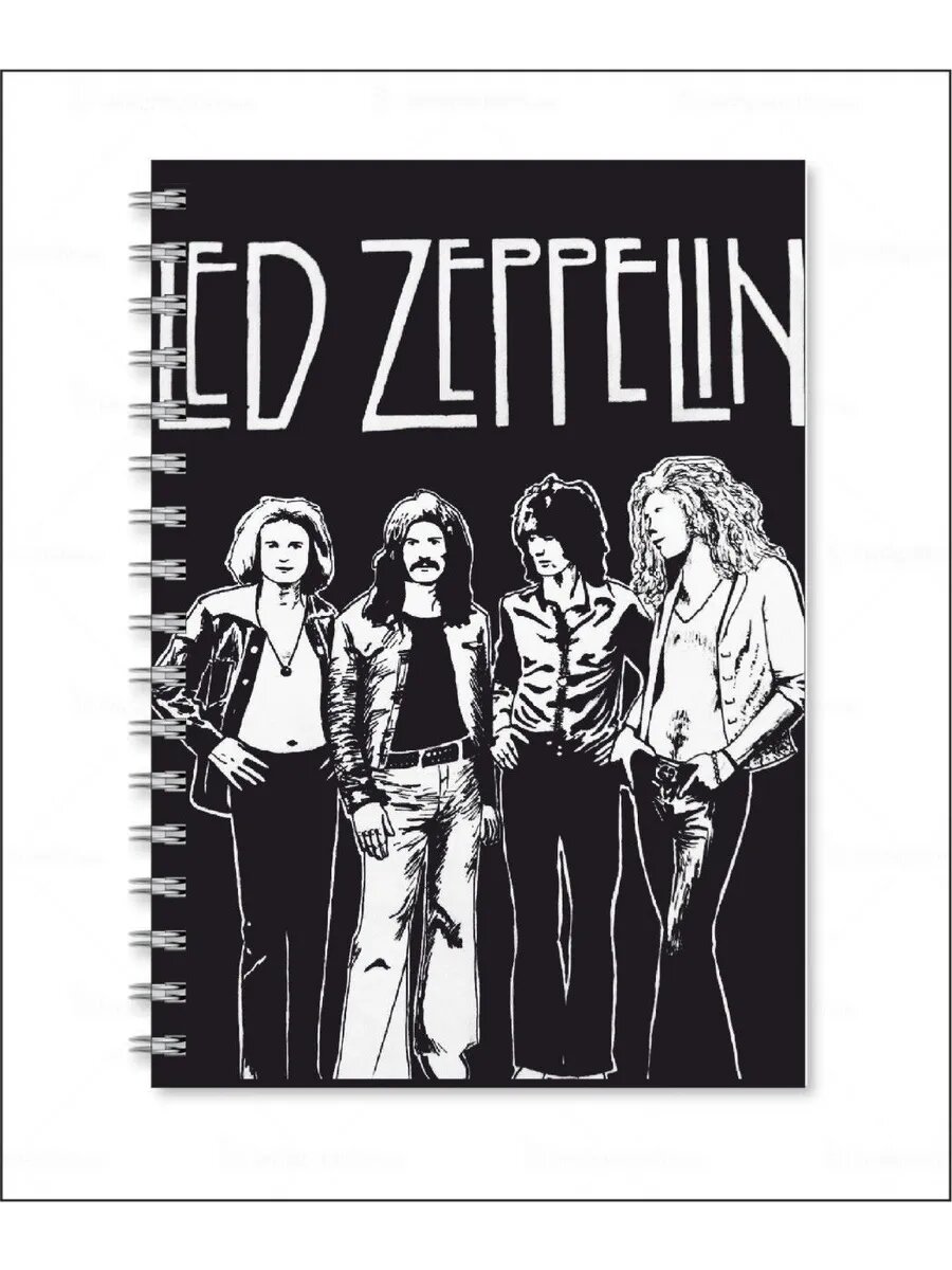 Тетрадь Led Zeppelin - Лед Зеппелин