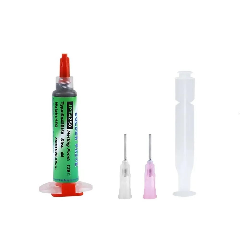 Низкотемпературная паяльная паста 138 C, 15G