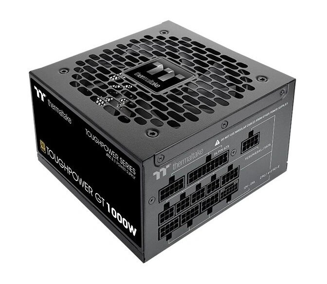 Блок питания Thermaltake ATX 1000W Toughpower GT Gen.5 80+ gold (20+4pin) APFC 120mm fan 6xSATA Cab Manag RTL