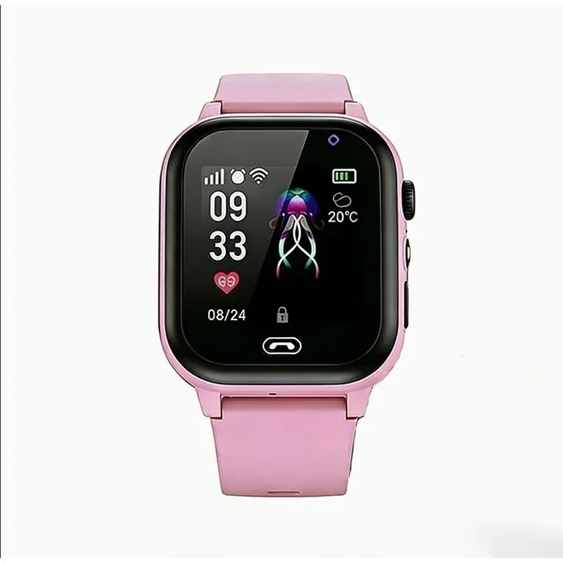 Lenovo Kids 5G Умные часы для детей Розовый, Pink