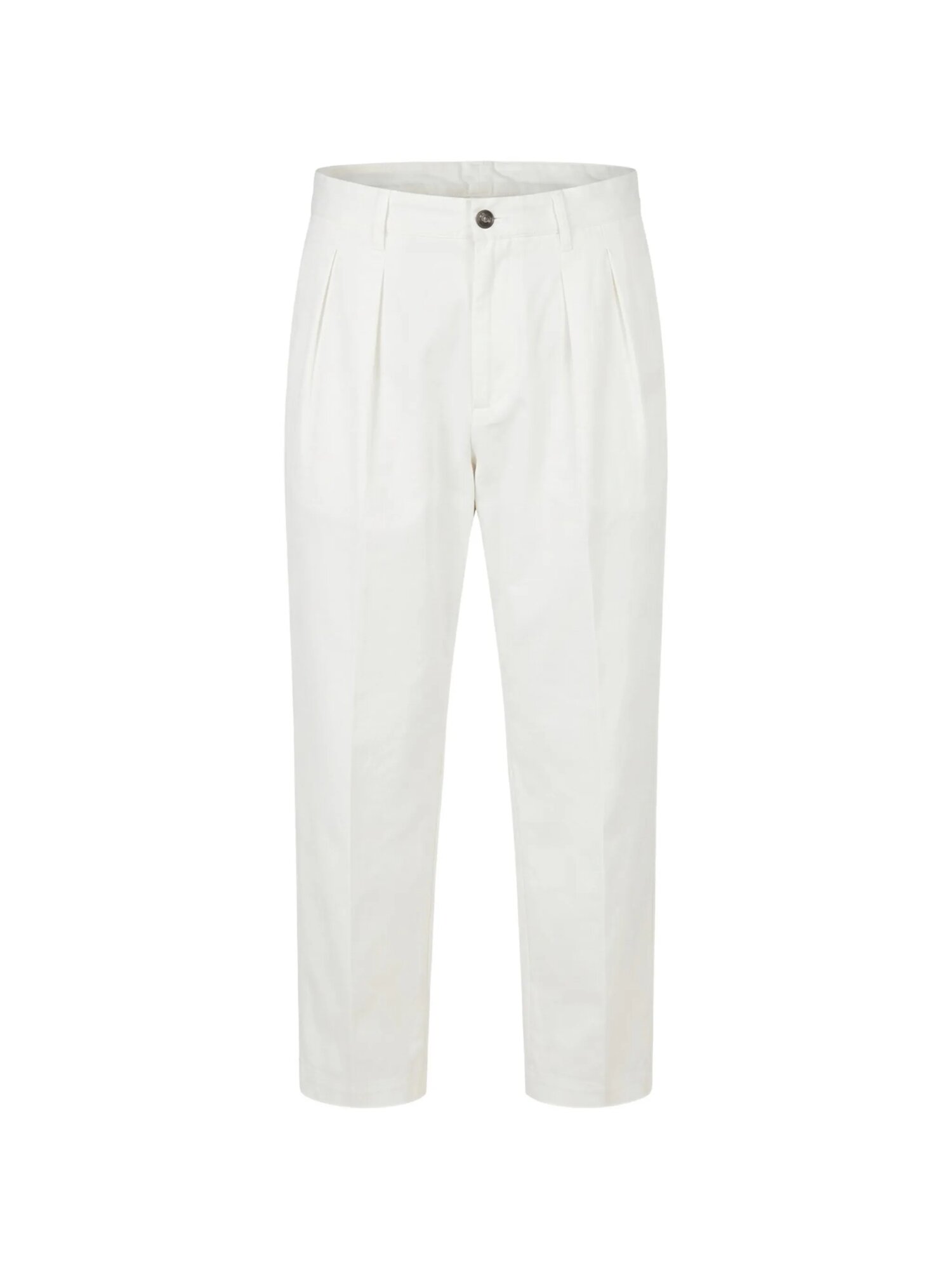 Брюки Pleated-detail cotton trousers