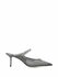 Мюли JIMMY CHOO Bing crystal-embellished mesh mules, размер 36,5, Silver