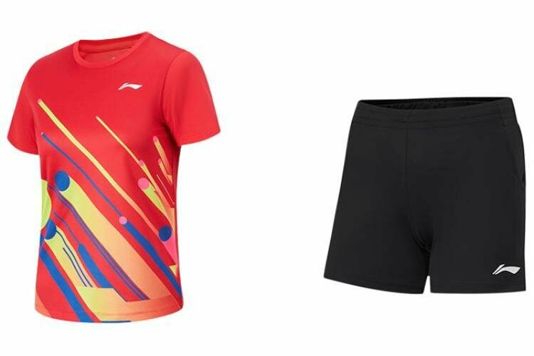 Костюм спортивный LI-NING Short-Sleeved T-Shirts+Shorts