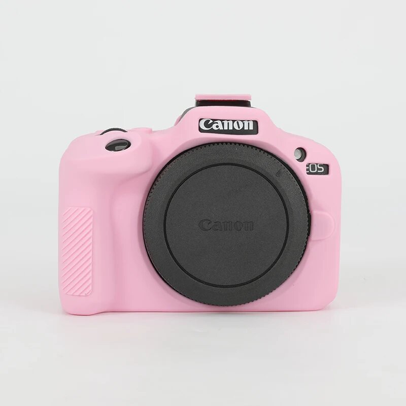 Силиконовый чехол для Canon EOS R100 Розовый, Pink