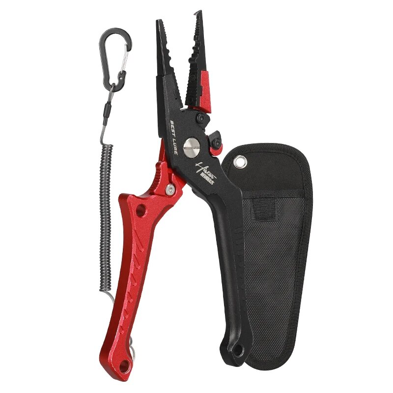Рыболовные плоскогубцы Hasida, Красный, Red Plier