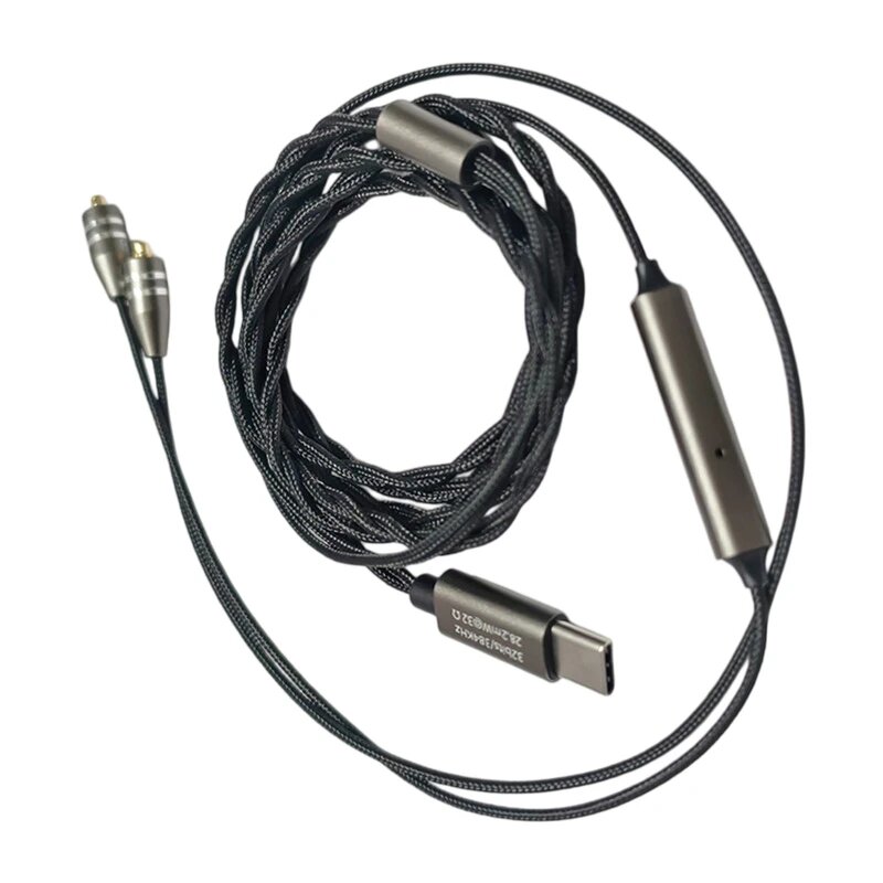 BAJEAL Кабель для наушников Shure Type-C, черный