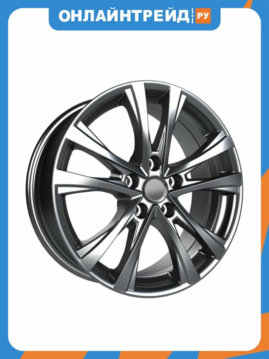 Диск K&k КС776 (ZV Camry) 7x17/5x114.3 D60.1 ET45 дарк платинум