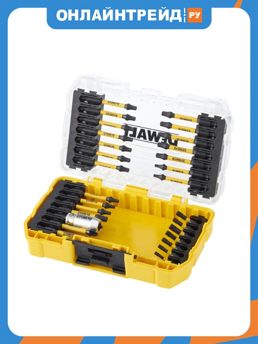 Биты для шуруповерта в наборе Dewalt DT70734T