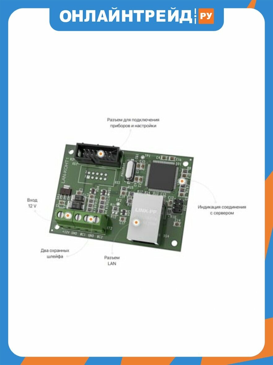 Модуль Ритм Ethernet Контакт LAN