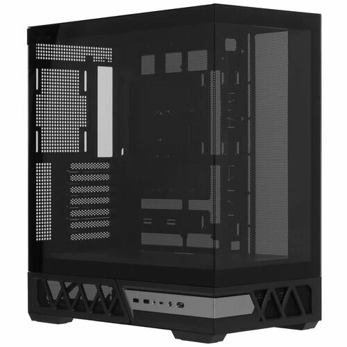 Компьютерный корпус XASTRA Q700 (Q700-0F-UC) черный - Midi Tower, ATX, USB 3.2 Gen 1 Type-A, USB 3.2 Gen 2 Type-C