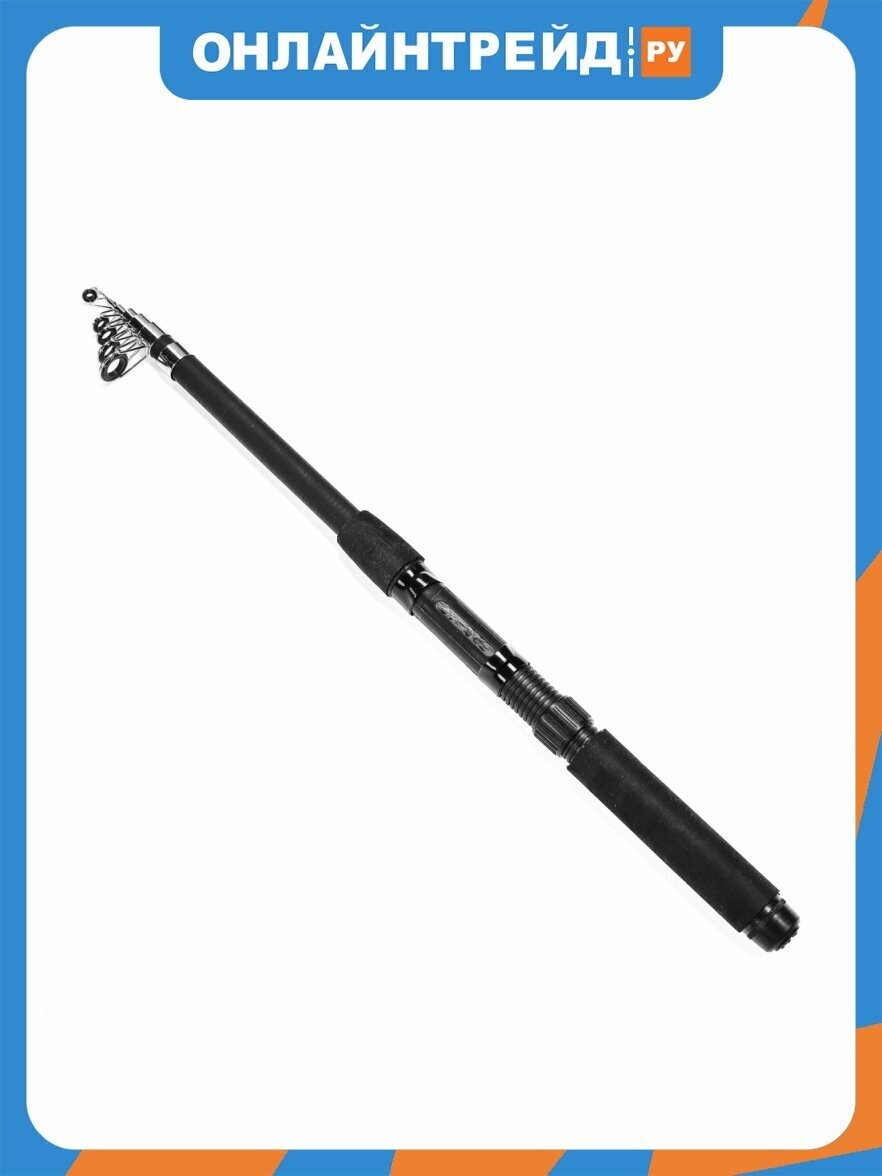 Спиннинг Azor Fishing Шторм телескопический, файбергласс, 2.4м, тест 10-30гр.