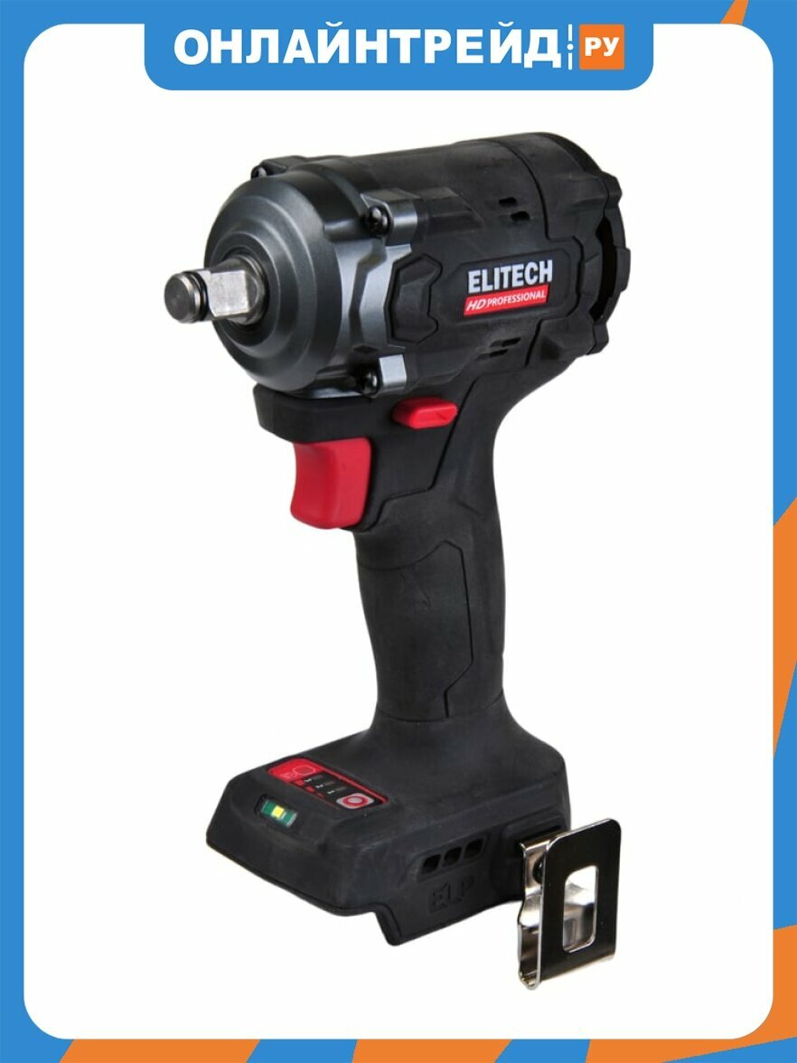 Гайковерт аккумуляторный Elitech HD Professional ELITECH HD CW 2004SL 20В, 450Нм, без АКБ и ЗУ, 205736