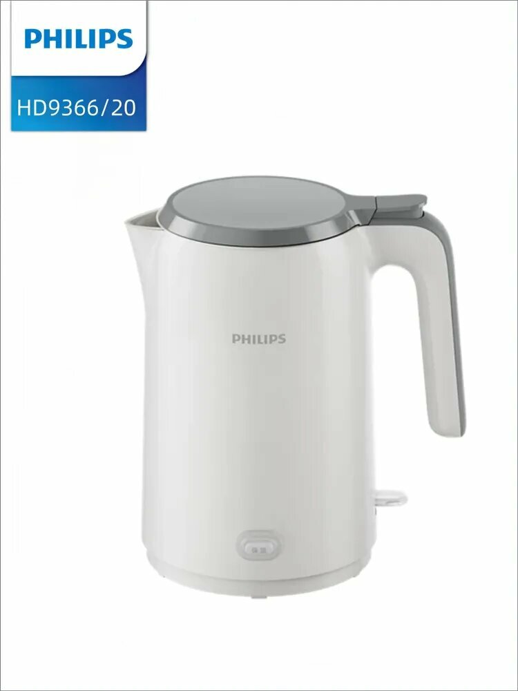 Philips Электрический чайник HD9366, белый