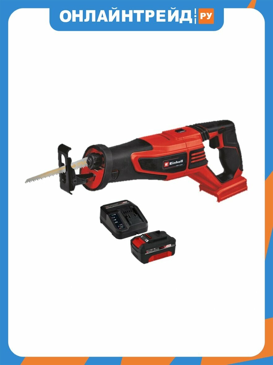 Пила сабельная аккумуляторная Einhell PXC TP-AP 18/28 Li BL, 1x4Ач + ЗУ 3А (4326310SET)