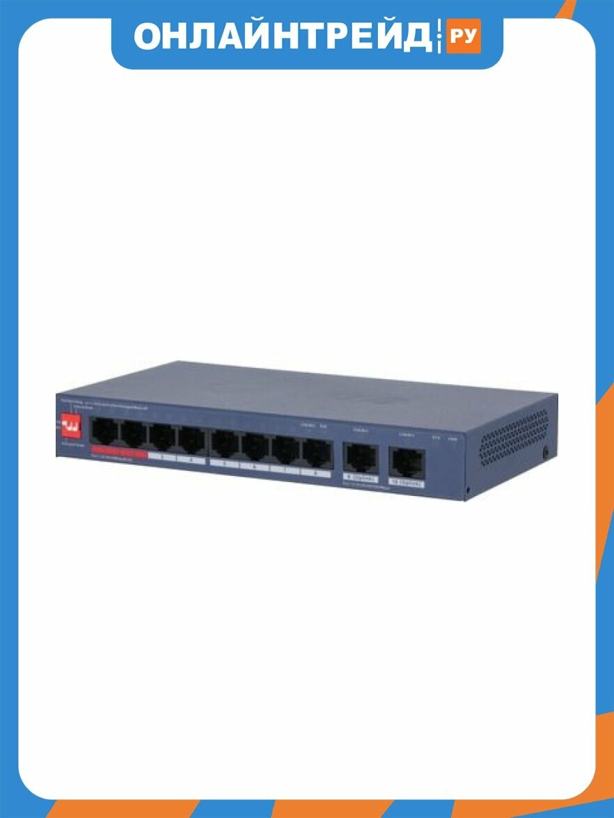 Коммутатор Dahua DH-CS4010-8ET2GT-110 управляемый