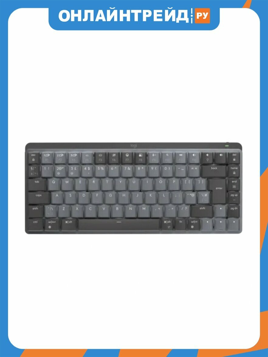 Клавиатура Logitech MX MECHANICAL Mini Linear (Graphite/Grey) — фото 1