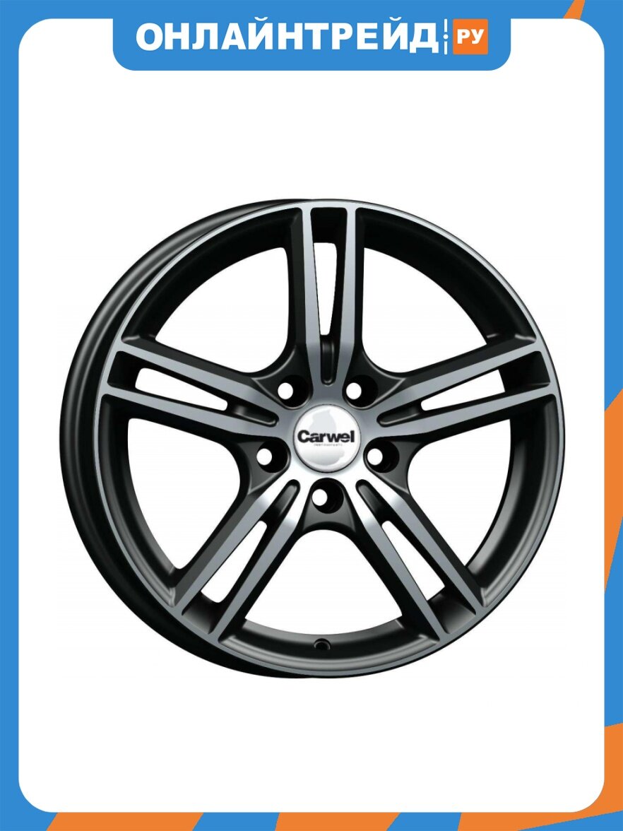 Диск Carwel Баруй 223 6.5x16 5/114.3 ET45 D54.1 AB (Арт.125409)