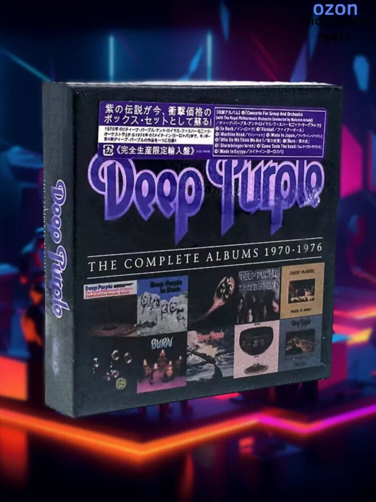 Полный альбом Deep Purple 1970-1976 годов, 10 CD
