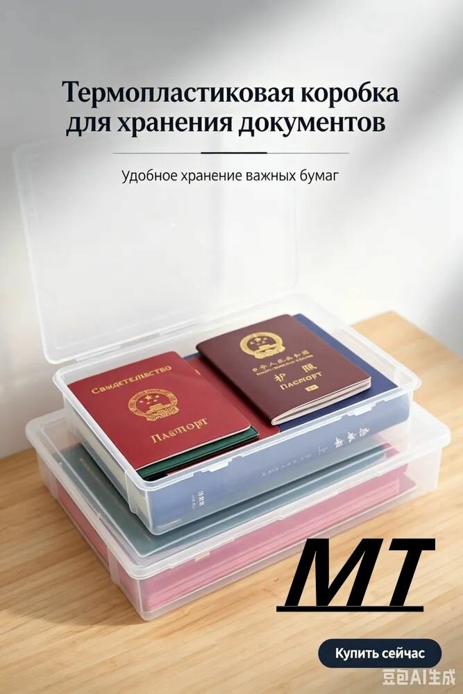 Ящик для хранения длина 30 см, ширина 20 см, высота 6 см.