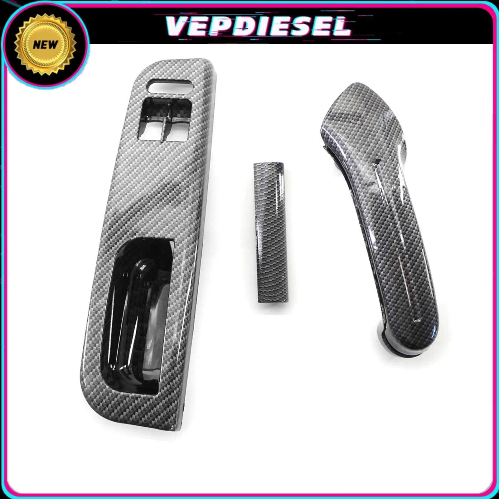 Внутренняя дверная ручка и рамка переключателя окна для Golf MK4 2Dr 3B1867171D 1J0867172A 1J4867180A Автомобильные аксессуары
