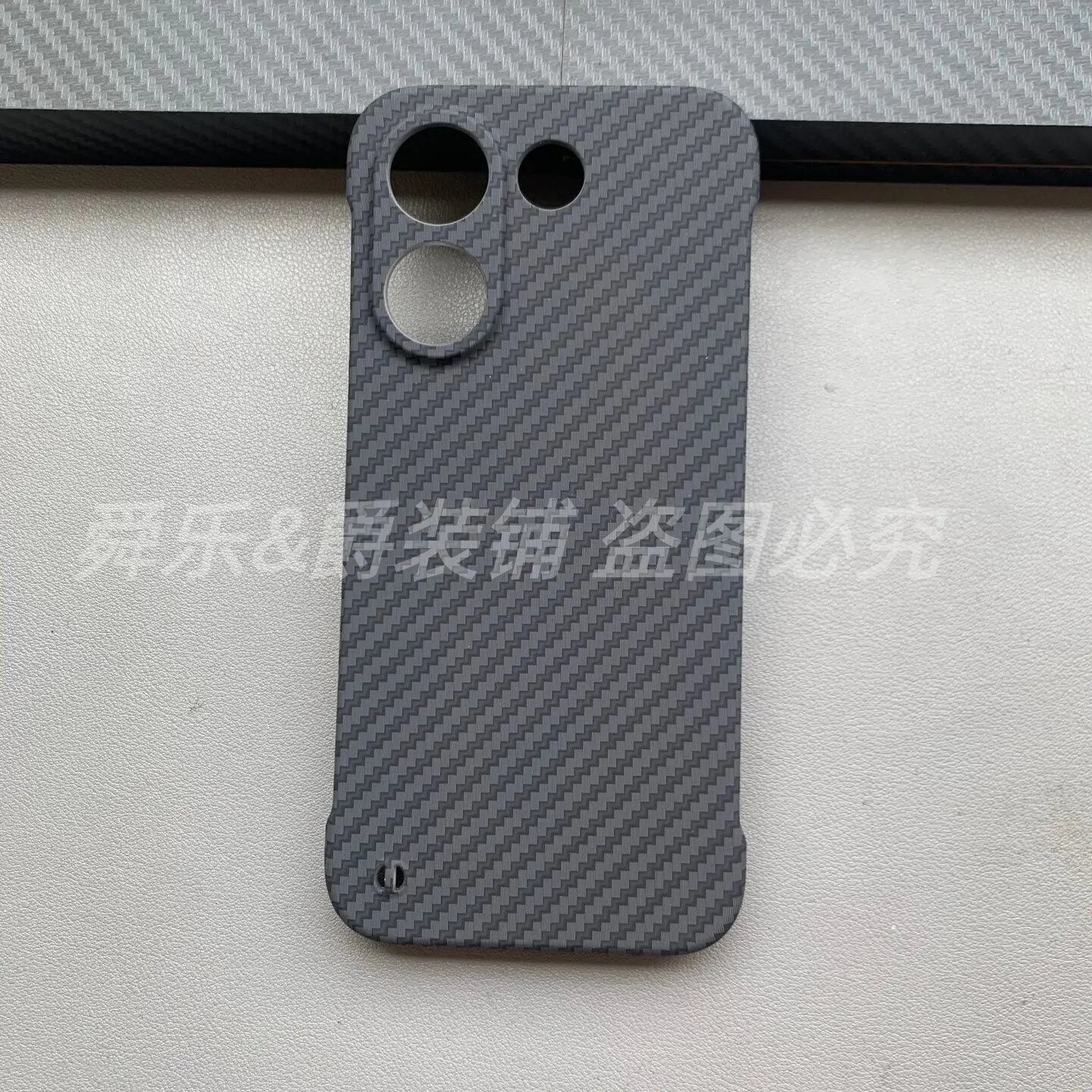 Чехол для Poco X8Pro X8 Pro Max с узором под карбон, безрамочный, Поко Х8 Про, Fine grained black