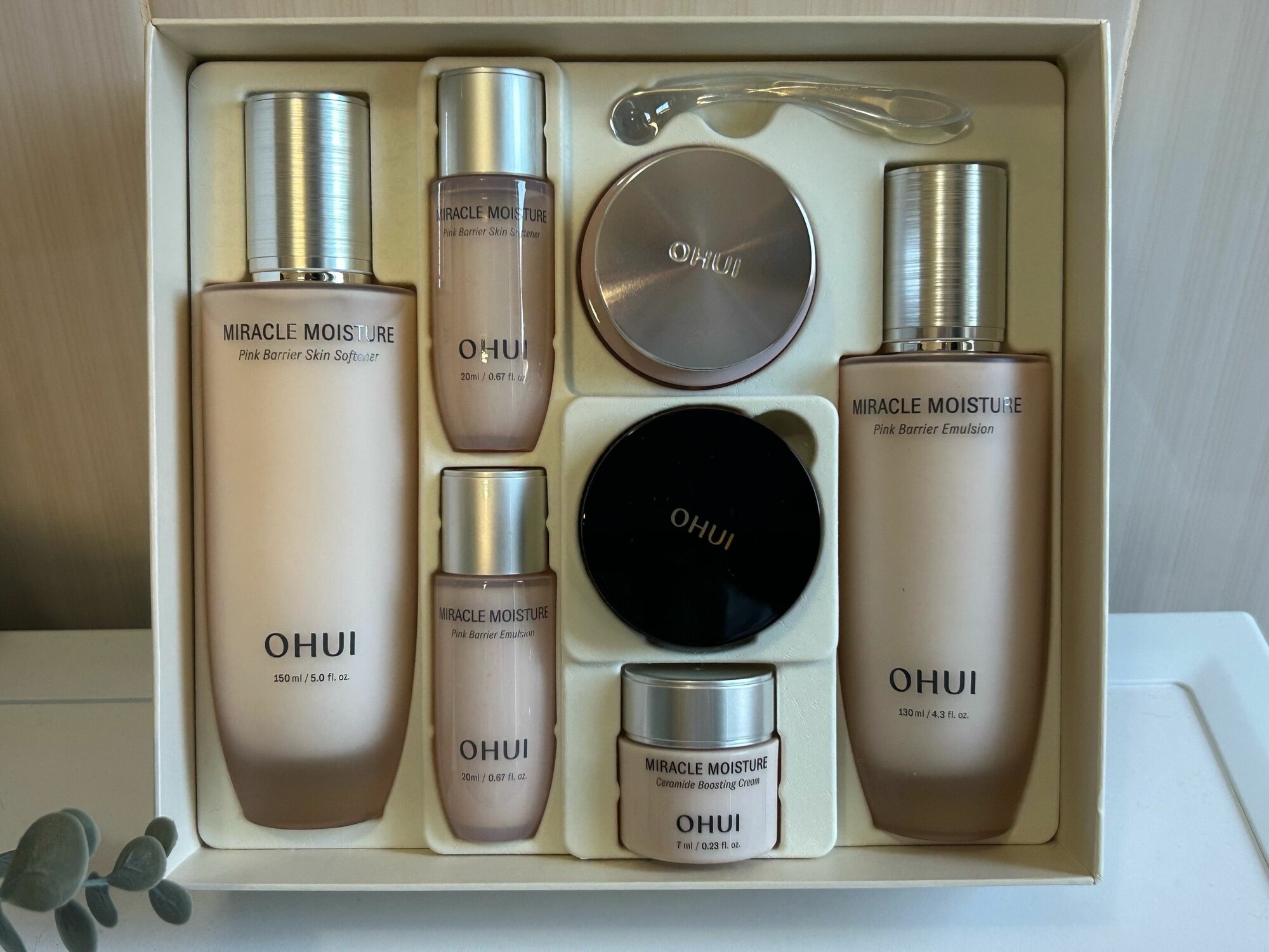 Увлажняющий набор косметики корейский люкс O HUI miracle moisture 3pcs set