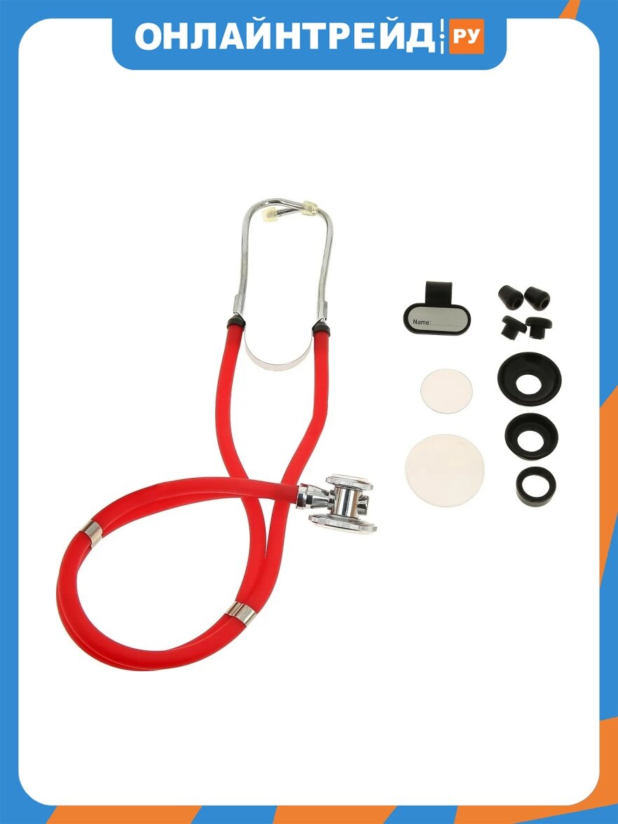 Стетоскоп Amrus Enterprises Amrus Enterpris 04-AM602 RD красный