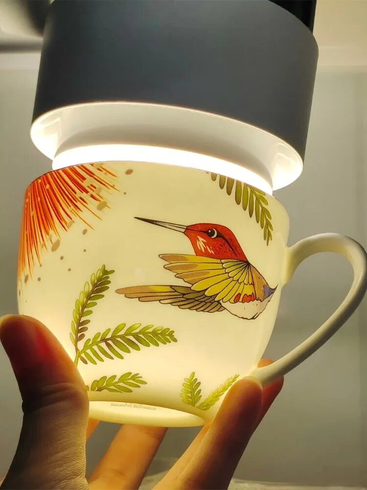 Кофейный сервиз Villeroy & Boch 2 предмета Керамика, кофейный набор, цвет белый, цвет голубой, цвет оранжевый — фото 1