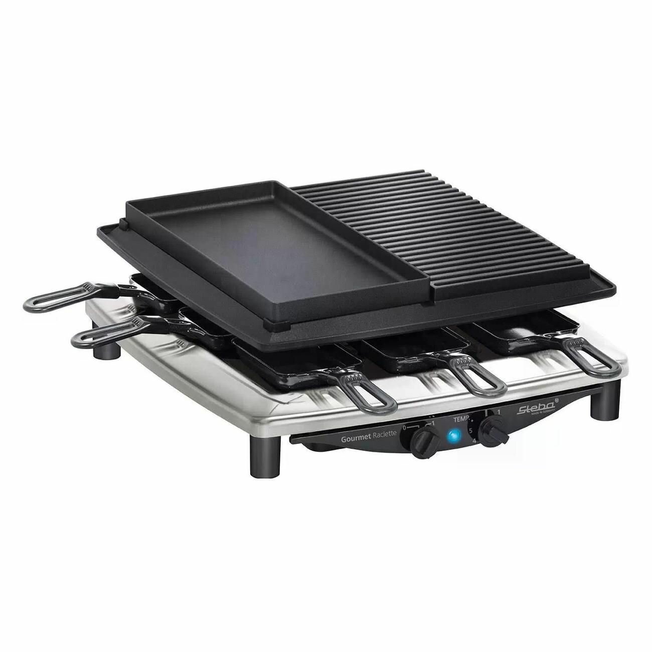 Раклетница Steba RC 4 PLUS DELUXE Chrome
