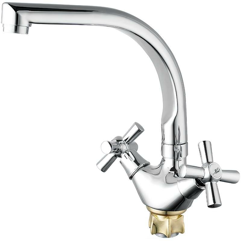 Смеситель для кухни Viko V-14 V-1433 хром, вентильный, латунь