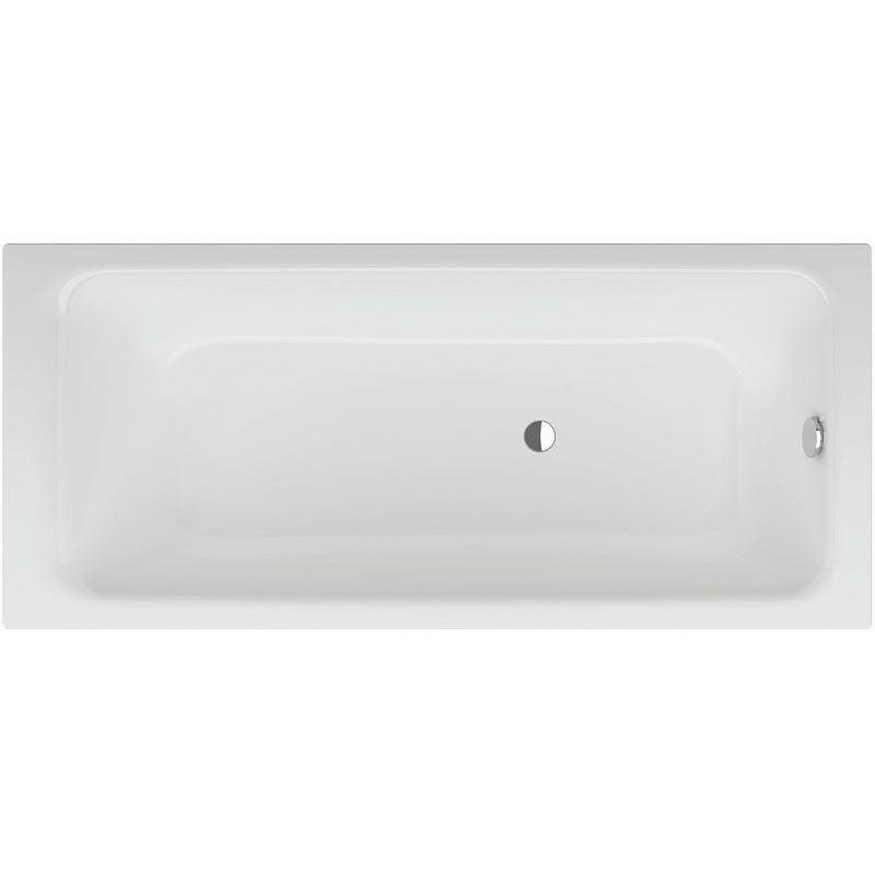 Стальная ванна Bette Select 170x75 3412-000 с шумоизоляцией
