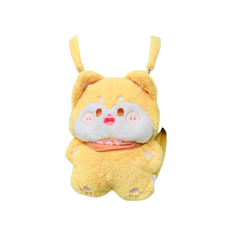 Плюшевая кукла-рюкзак для детей PIPIDOU Shiba Inu - Shiba Inu Backpack, 36CM EU