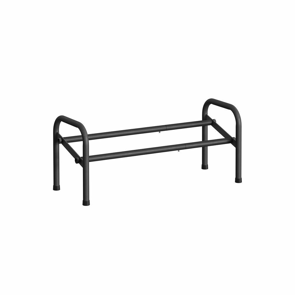 Обувная полка SONGMICS- 1 полки, 23 x 58 x 25 см, цвет черный, LMR019B01
