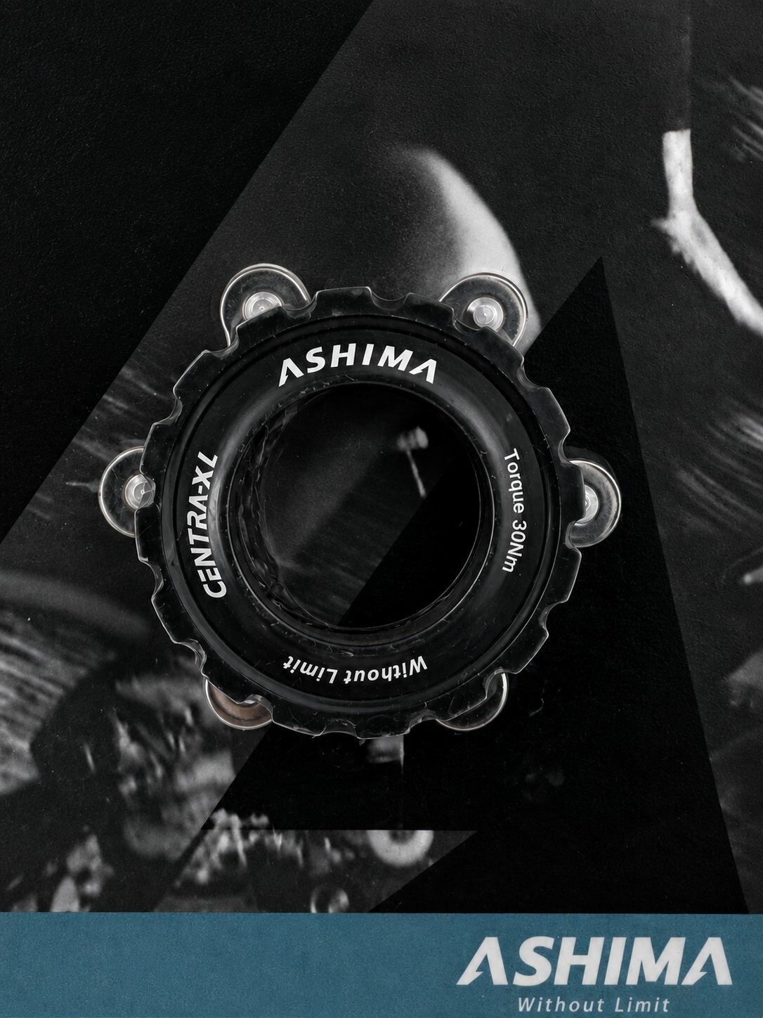 Адаптер дискового тормоза ASHIMA 6-bolt/c-lock