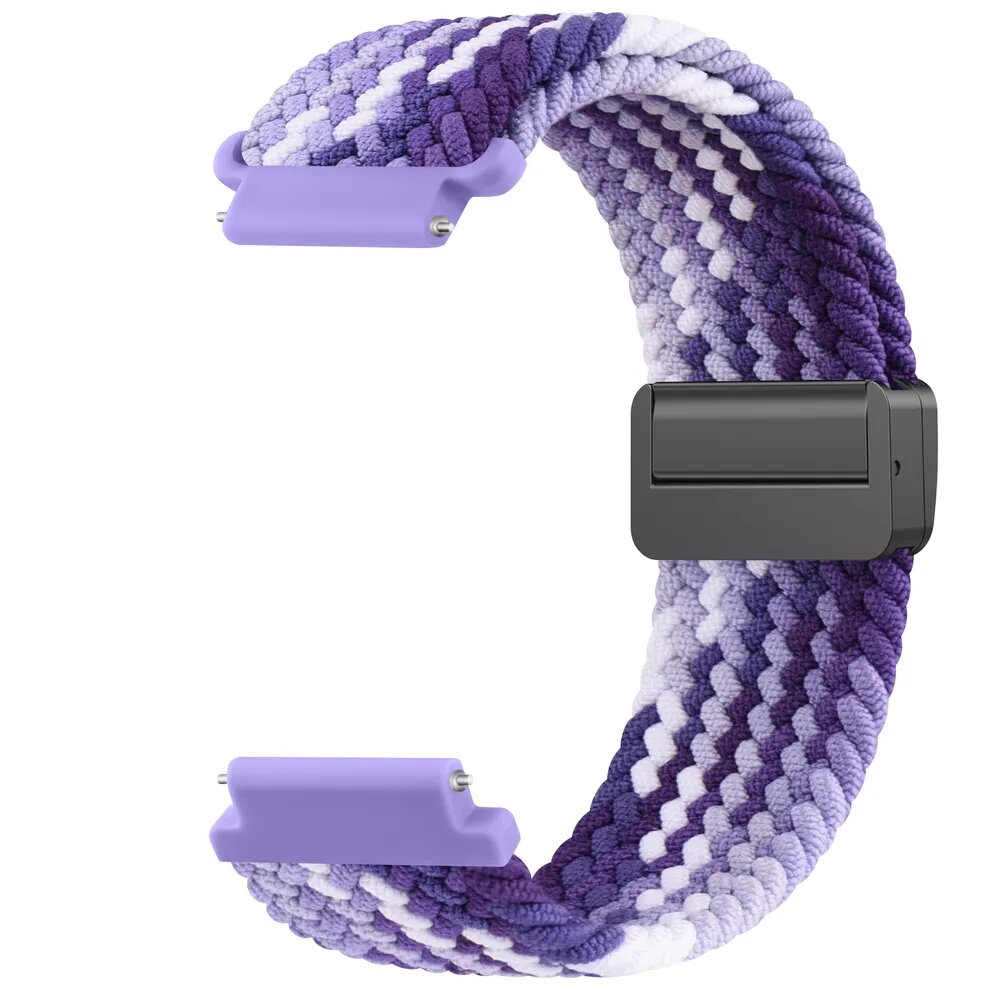 18 мм 20 мм 22 мм плетеный ремешок для Garmin Vivoactive 4 5 3 s Venu 3 2s Sq 2 Plus Forerunner 265 255S 645 245 Music Vivomove, сменный ремешок для спортивных часов